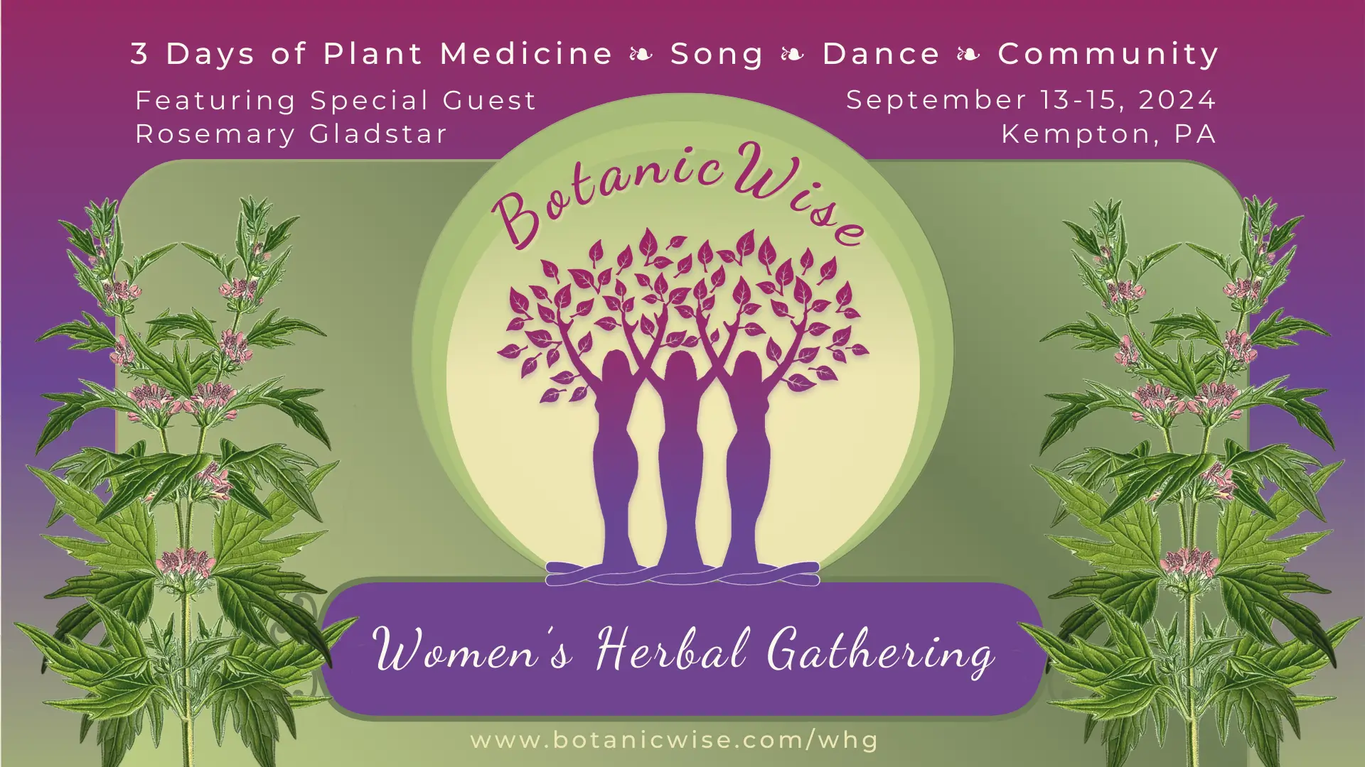 Schedule • Women's Herbal Gathering 2024 • BotanicWise